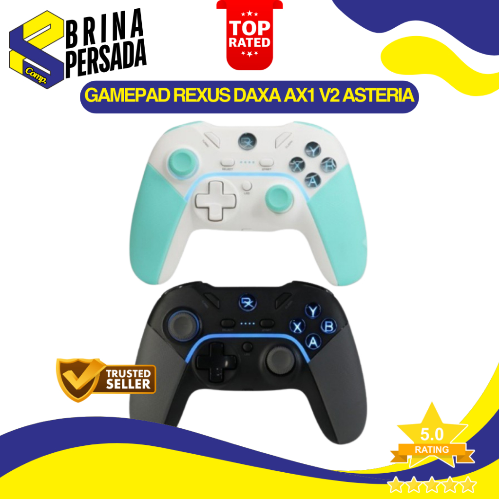 Jual Gamepad Rexus Daxa AX1 V2 Asteria Wireless | Shopee Indonesia