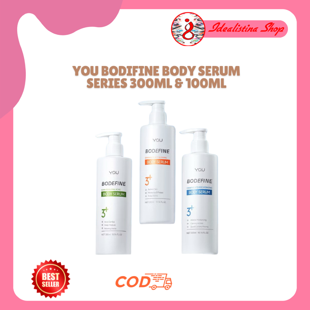 Jual Y.O.U Bodefine BODY Serum SERIES 100ML + 300ML| CeraFive HYDRATING ...