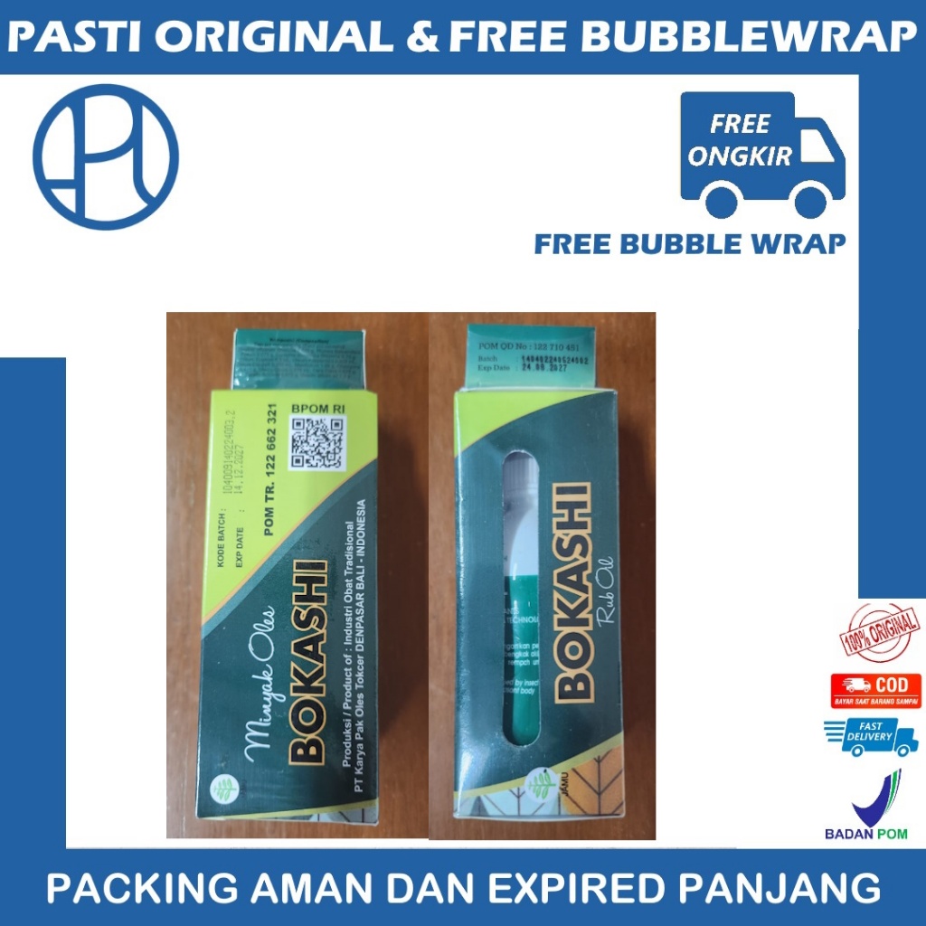 Jual MINYAK OLES BOKASHI 140ML RUB OIL KEMASAN BESAR | Shopee Indonesia