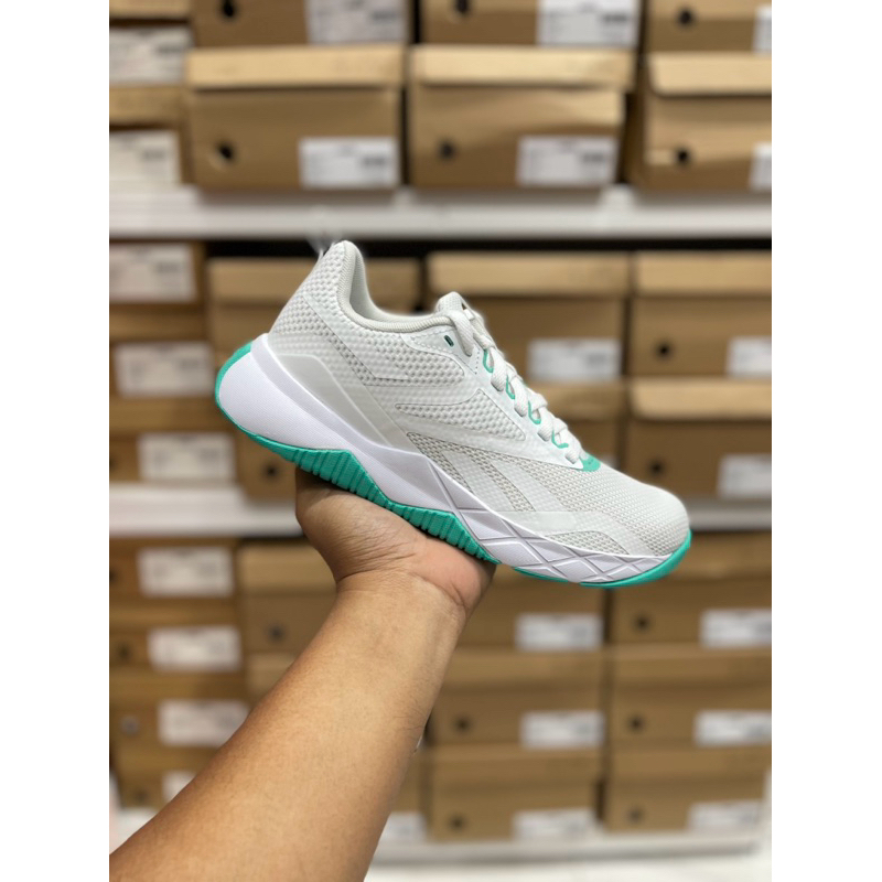 Jual SEPATU TRAINNING WANITA REEBOK NFX TRAINER WHITE GREEN ...