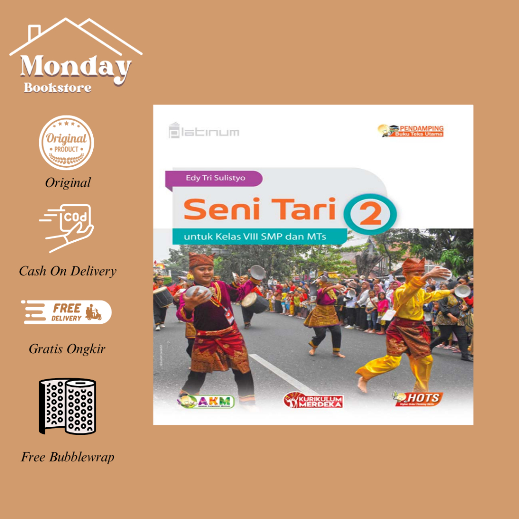 Jual TS PLATINUM SMP - SENI TARI KELAS 7,8,9 SMP/MTs KURIKULUM MERDEKA | Shopee Indonesia