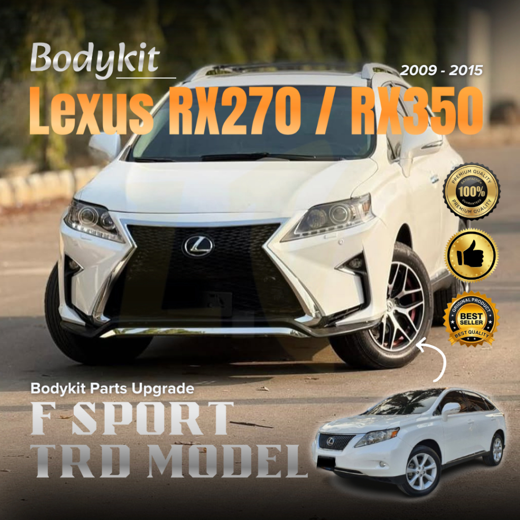 Jual LEXUS RX270 / RX350 (2009 - 2015) - BODYKIT / BODY KIT - UPGRADE F SPORT / TRD STYLING ...