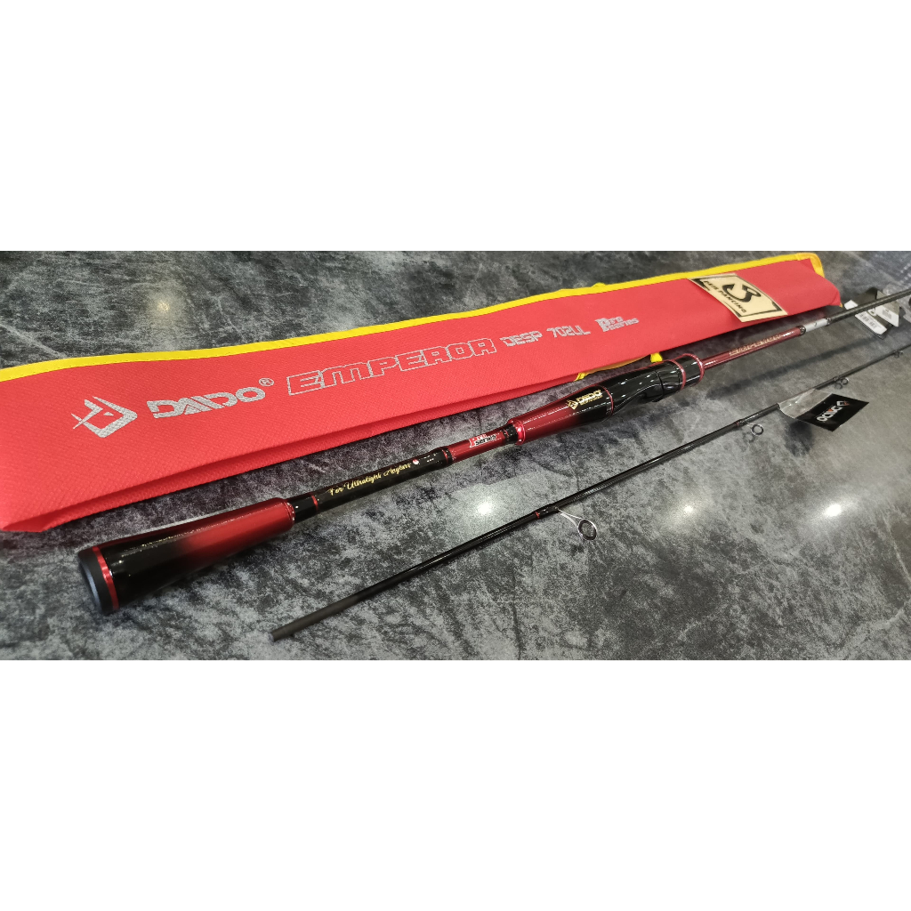 Jual Joran Daido EMPEROR Pro Series 702 UL Carbon solid Full fuji | Shopee Indonesia
