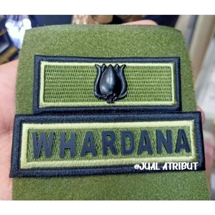 Jual Pangkat Topi PDL BARU & papan nama MAYOR/LETKOL/KOLONEL PDL Matra ...