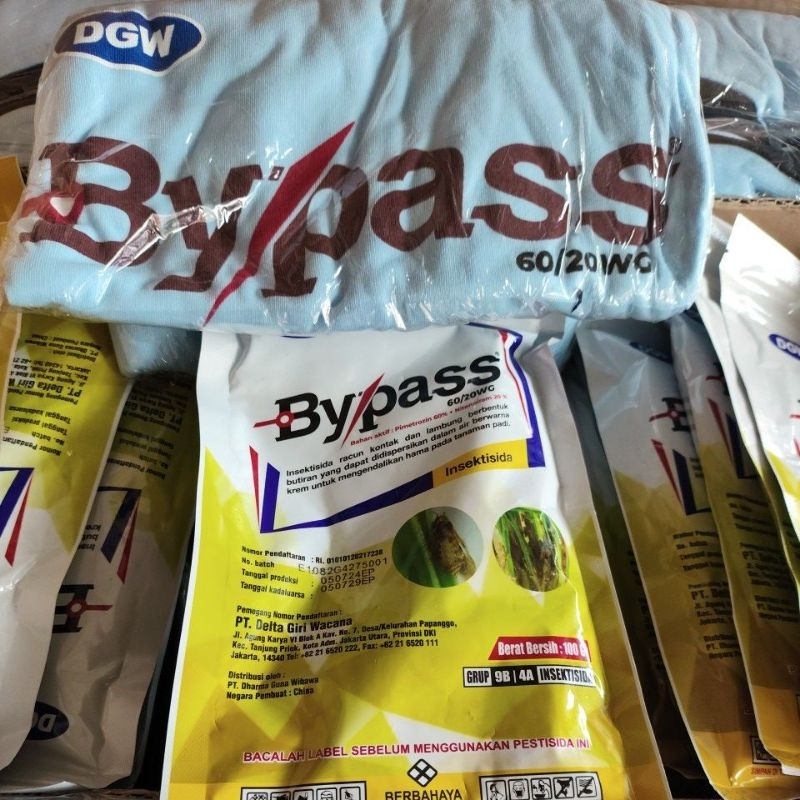 Jual Bypass 100gram insektisida kontak dan sistemik wereng coklat bonus ...