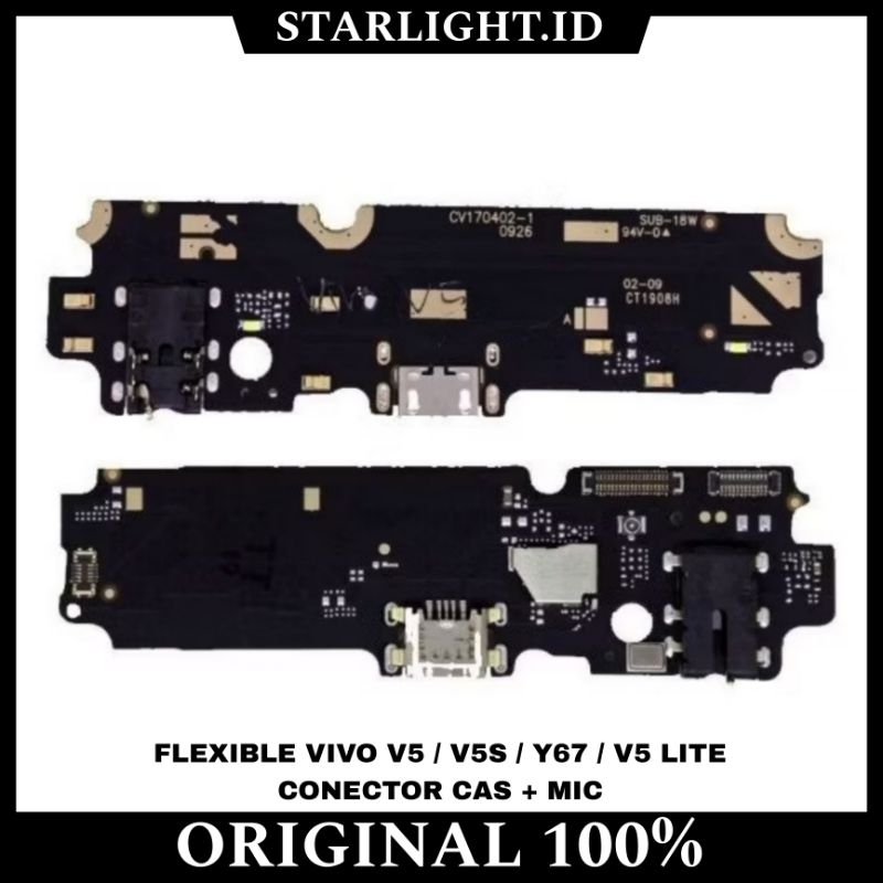 Jual FLEXIBLE FLEKSIBEL BOARD KONEKTOR CONNECTOR CHARGER PAPAN CAS ORI + IC VIVO V5 / V5S / Y67 ...