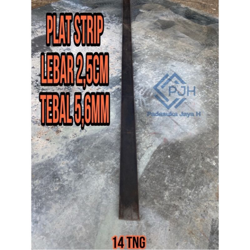 Jual Besi plat strip lebar 2,5cm tebal 5,6mm pototangan 10cm sampai ...