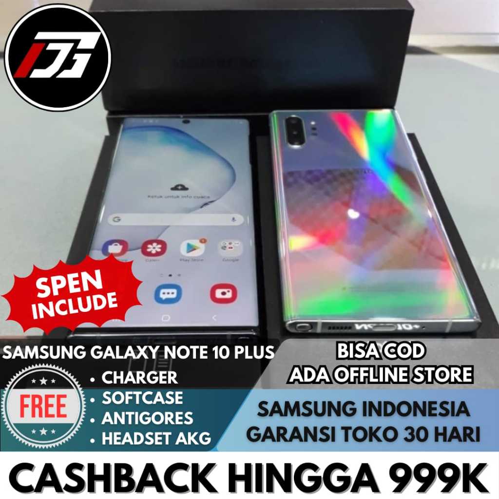 Jual SAMSUNG GALAXY NOTE 10 PLUS SEIN 12/512GB 12/256GB 8/256GB | NOTE 10+ LLTE SECOND ORIGINAL ...
