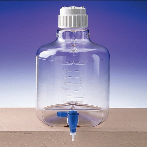 Jual Nalgene Transparent Polycarbonate Carboy 20 L with Spigot | Shopee ...