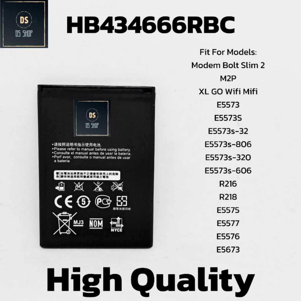 Jual Baterai Modem Smartfren Andromax M2P XL GO E5573 - BOLT SLIM 2 ...