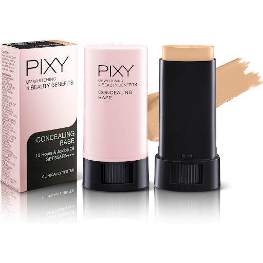Jual PIXY 4 BEAUTY BENEFITS CONCEALING BASE / STICK FOUNDATION | Shopee ...