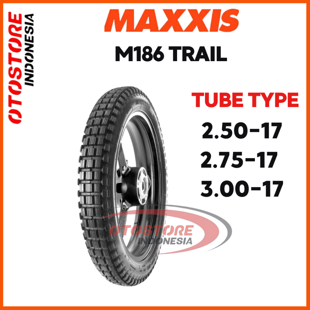 Jual Ban Motor Trail Maxxis M186 250 275 300 Ring 17 Ban Motocrooss ...