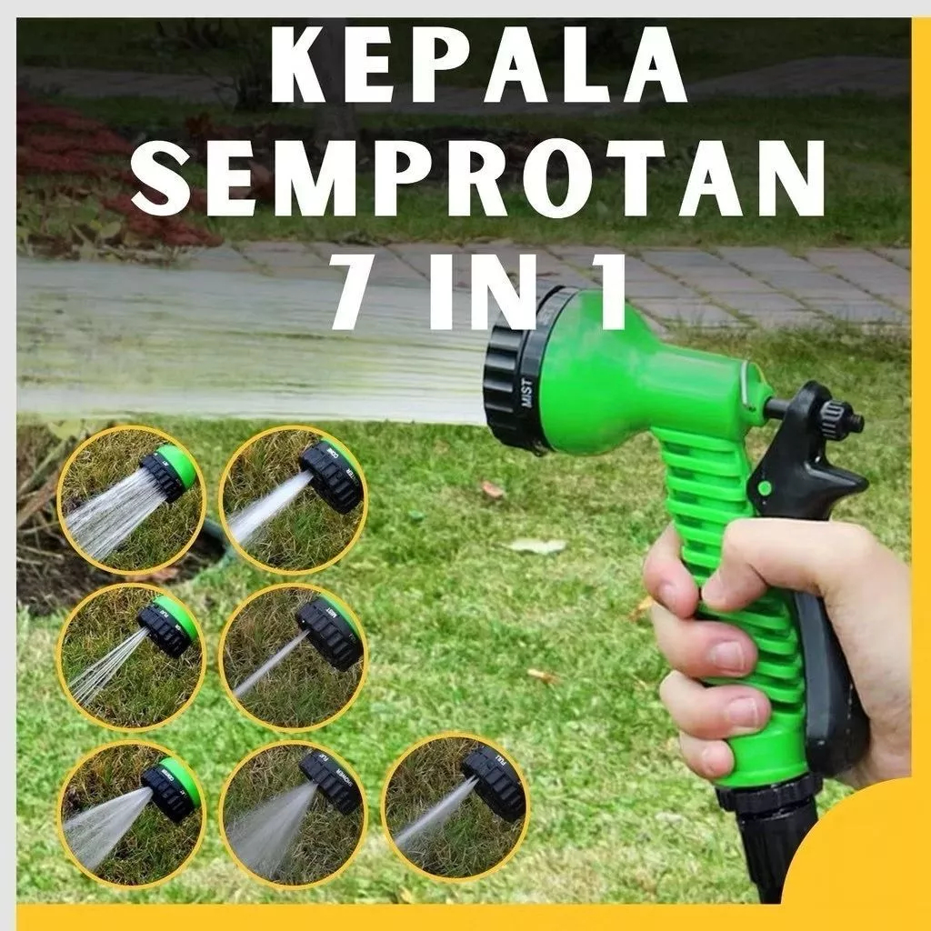 Jual Semprotan Air Watergun 7 Mode Penyiraman Alat Semprot Siram ...