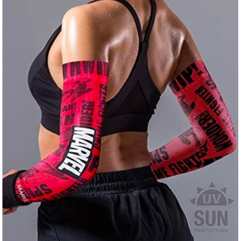 Jual MINISO MARVEL SLEEVE SUN PROTECTION MANSET SPIDERMAN | Shopee ...