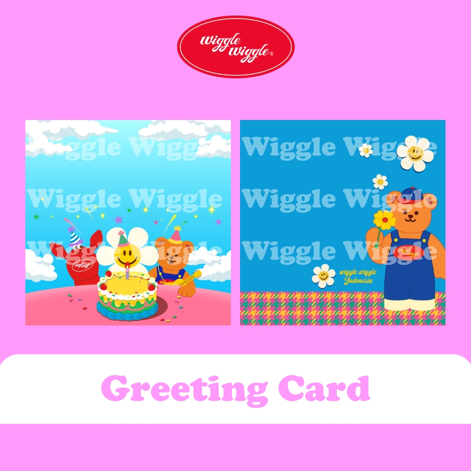 Jual Wiggle Wiggle Greeting Card TIDAK UNTUK DIJUAL SATUAN SILAHKAN ...