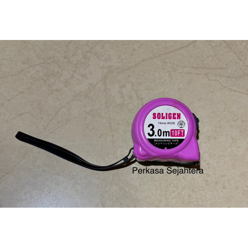 Jual Meteran Bangunan Roll Soligen / Alat Ukur Roll Measuring Tape ...
