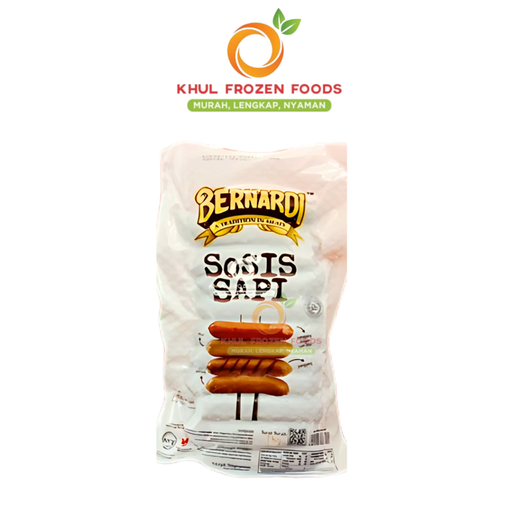 Jual Bernardi Sosis Sapi Premium 1Kg / BERNARDI / Sosis sapi premium ...