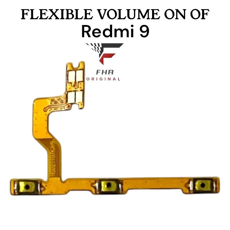 Jual FLEKSIBEL VOLUME ON OFF XIAOMI REDMI 9 ORIGINAL FLEXIBLE VOLUME ON OFF FLEX VOL ON OF ...