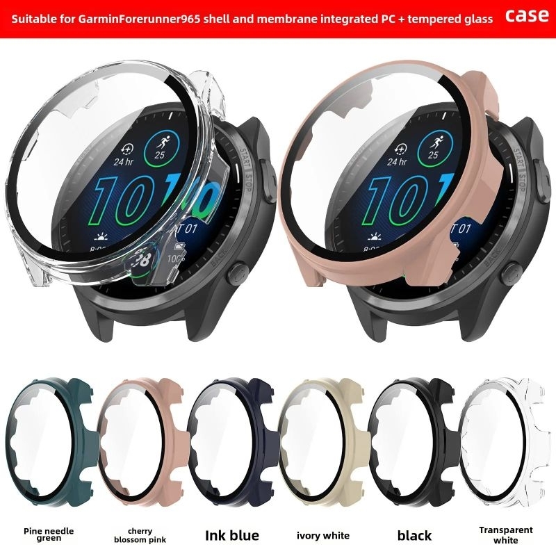 Jual Bumper Case Garmin Forerunner 955 / 965 Hard PC Screen Protector ...