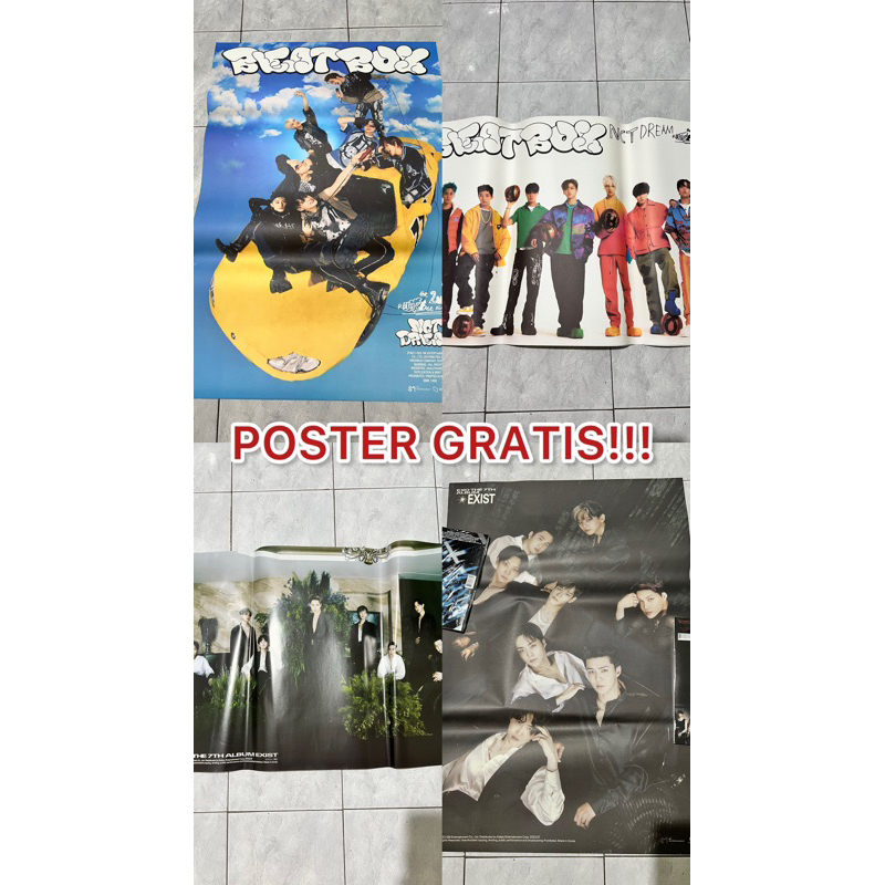Jual [GRATIS-FREE CLAIM-READY STOCK] POSTER OFFICIAL NCT DREAM BEATBOX ...