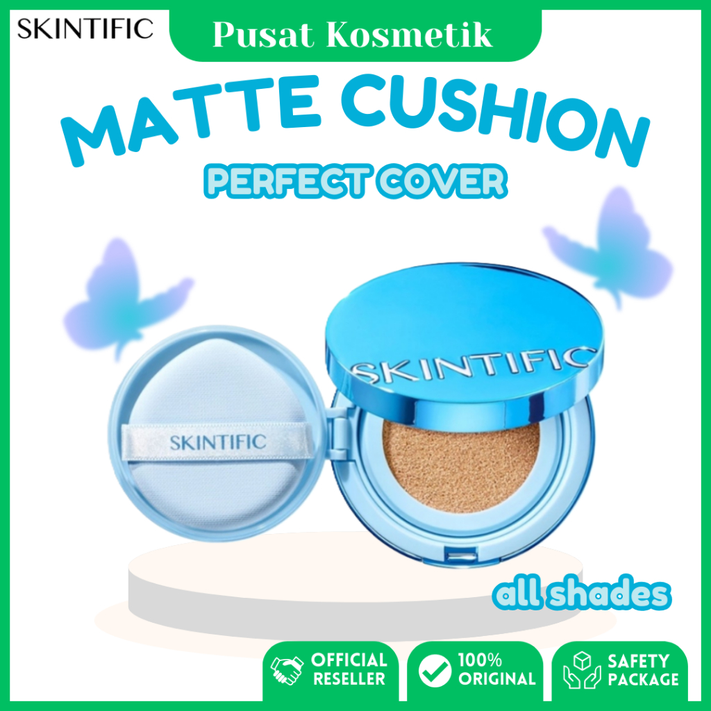Jual SKINTIFIC Perfect Stay Velvet Matte Cushion REGULAR & REFILL ...