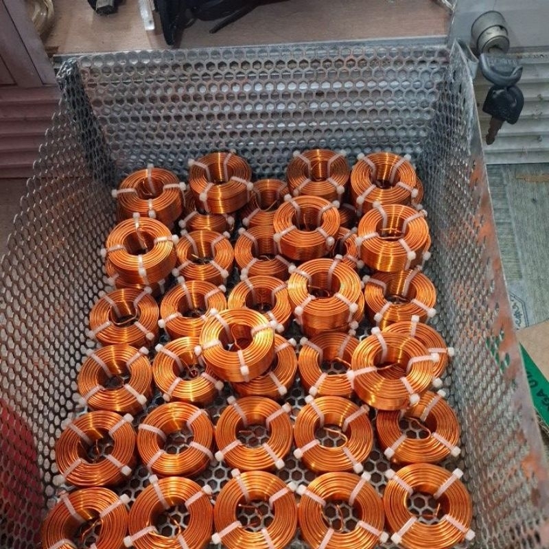 Jual coil lilitan crossover pasif 0,96mh 1mm | Shopee Indonesia