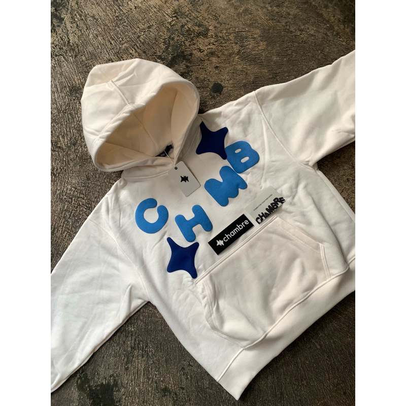 Jual [[ORIGINAL 100%]] CHMB Bedstar White - Boxy Hoodie | Shopee Indonesia