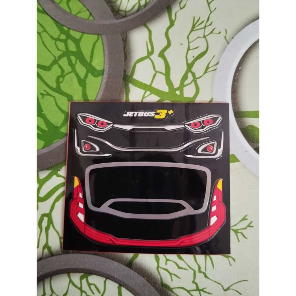 Jual keadlamp depan dan belakang bis miniatur plastik isi 1 biji ...