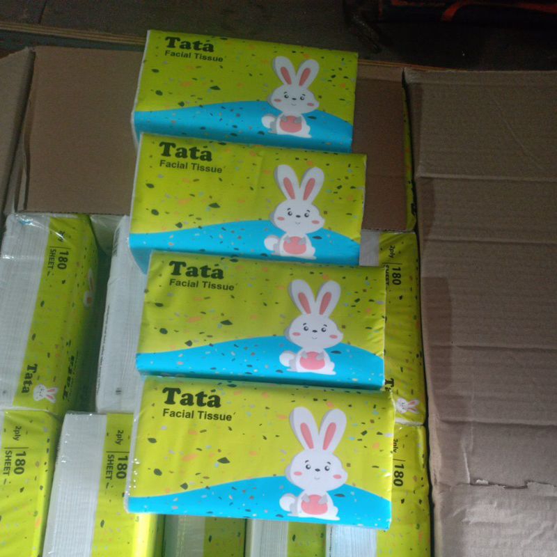 Jual Tisu Merk TATA 180 sheet Facial Tissue | Shopee Indonesia