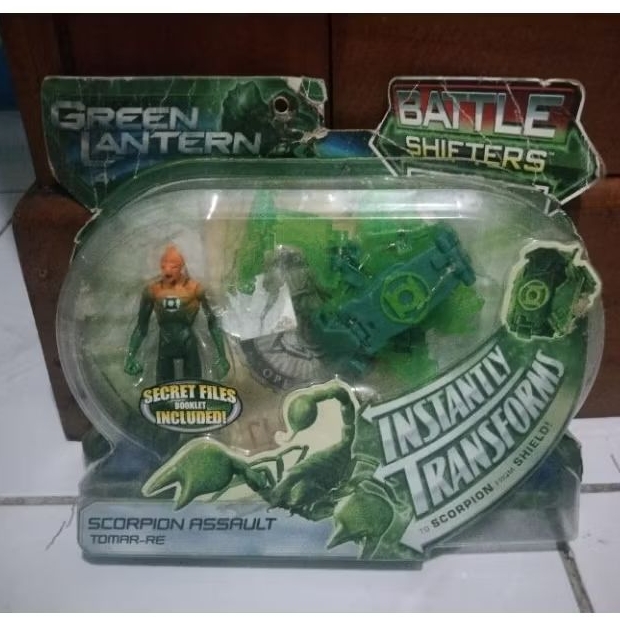 Jual Battle shifter scorpion Assault Tomar Re green lantern Mattel ...