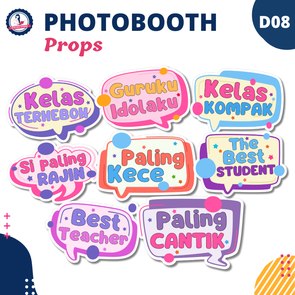 Jual Photobooth props school classmate / Properti perpisahan sekolah ...