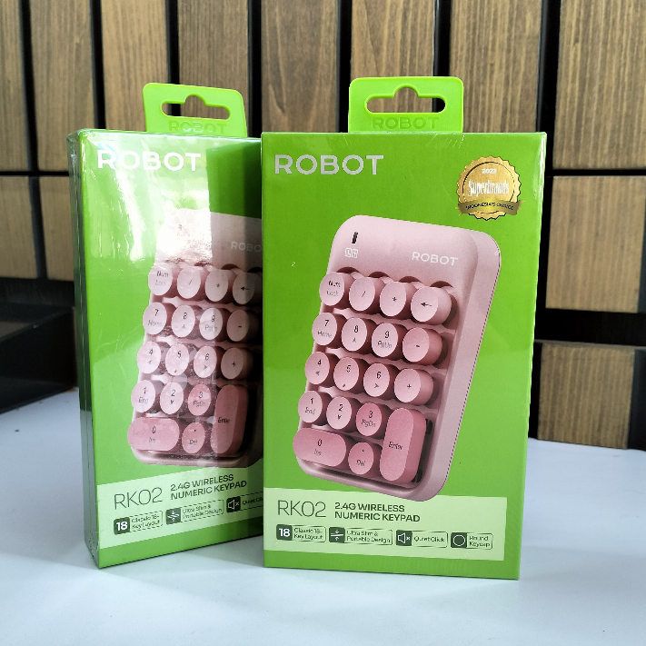Jual NUMERIC KEYPAD ROBOT RK02 WIRELESS | Shopee Indonesia