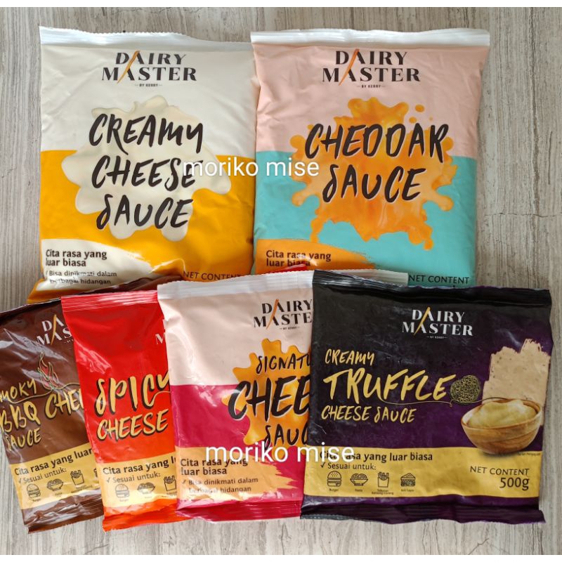 Jual [ 500 gr/1 kg ] DAIRY MASTER signature cheese sauce jalapeno ...