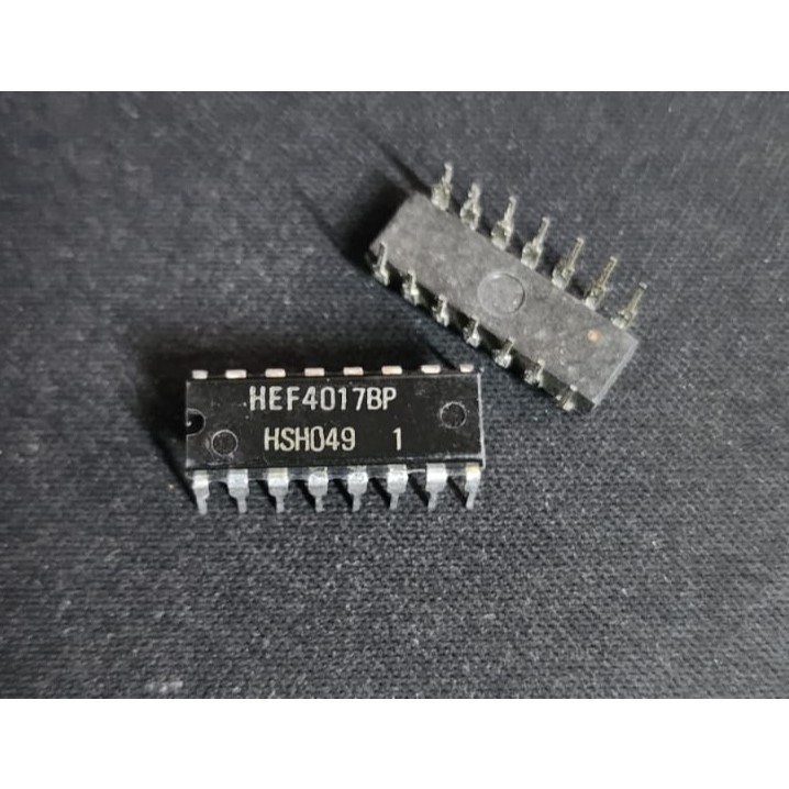 Jual IC HEF4017BP HEF4017 BP 5-Stage Johnson Decade Counter | Shopee ...