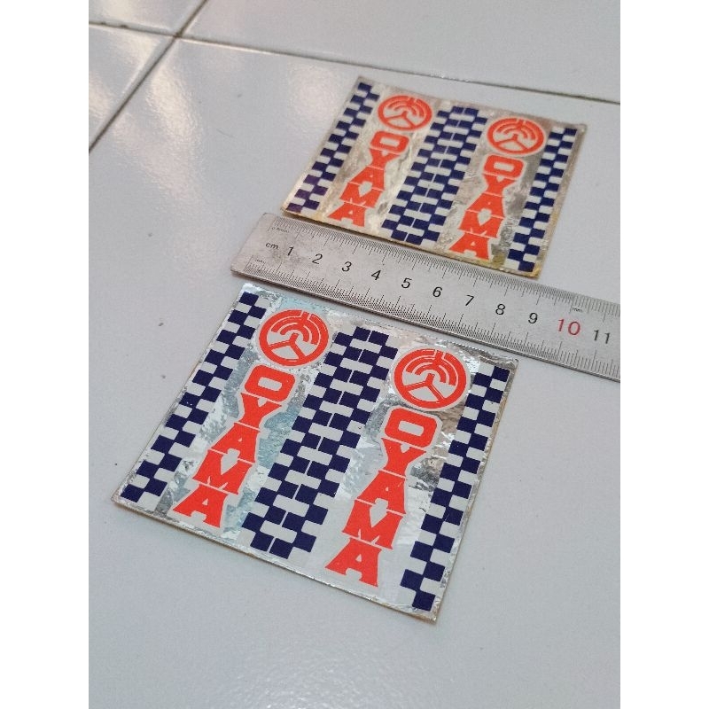 Jual Sticker decal sepeda osbmx oyama taiwan oldschool bmx NOS frame ...