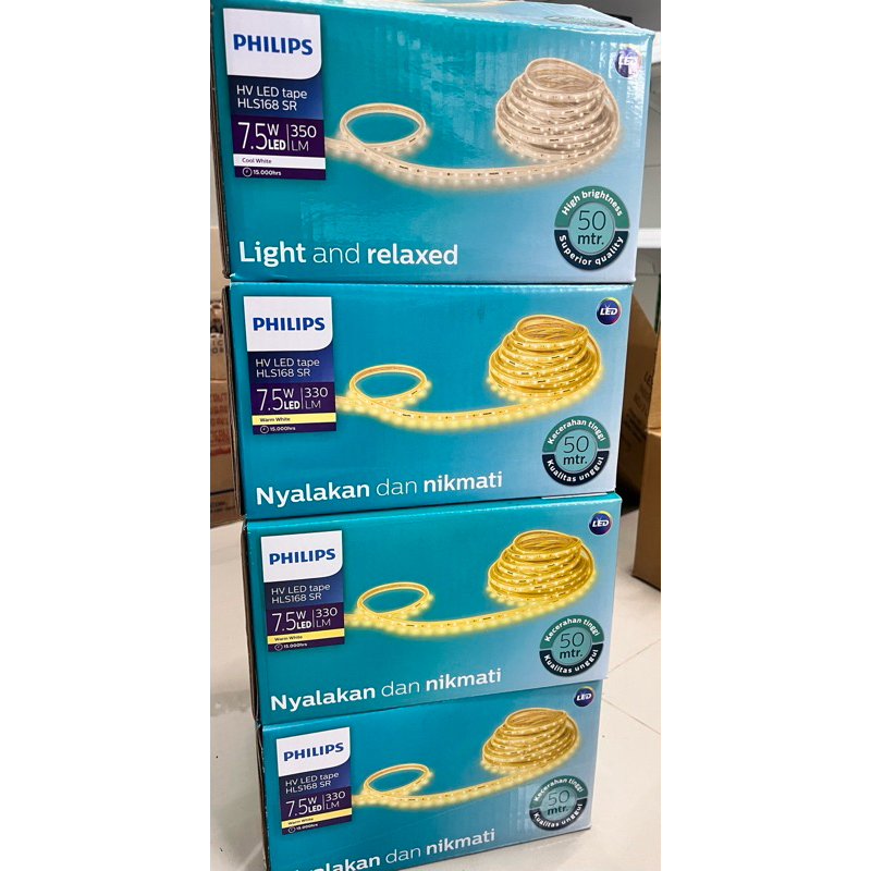 Jual HV LED Tape Philips HLS168 50 Meter | Shopee Indonesia