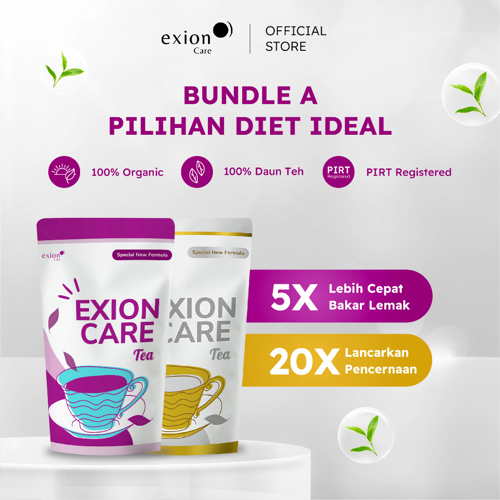 Jual Exioncare Bundle (A) Exioncare Tea Purple Series - Isi 50gr & Gold ...