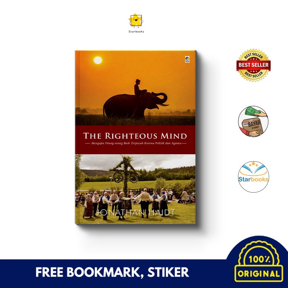 Jual Buku The Righteous Mind - Kepustakaan Populer Gramedia | Shopee ...