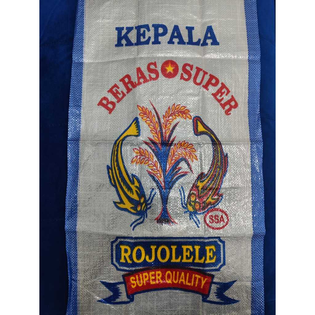 Jual KARUNG BERAS 50 KG (56X90 CM) TRANSPARANT HARGA PER-100 LEMBAR ...