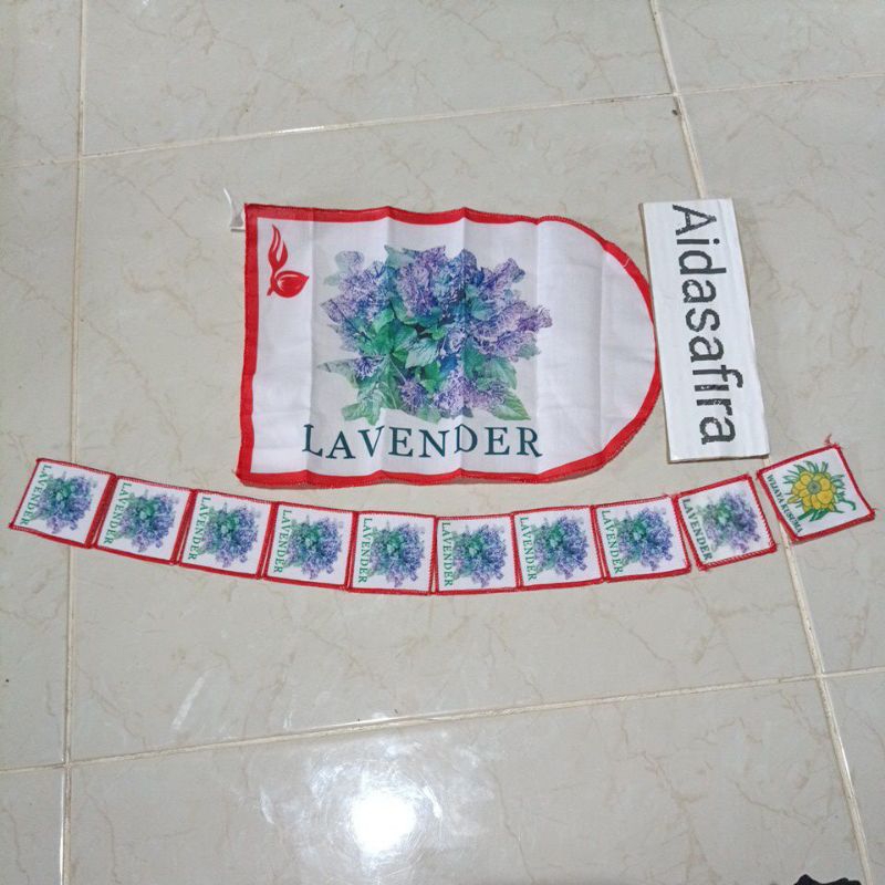 Jual (1 SET = 10 regu+1 bendera)REGU PRAMUKA/LAMBANG REGU PUTRI/TANDA ...