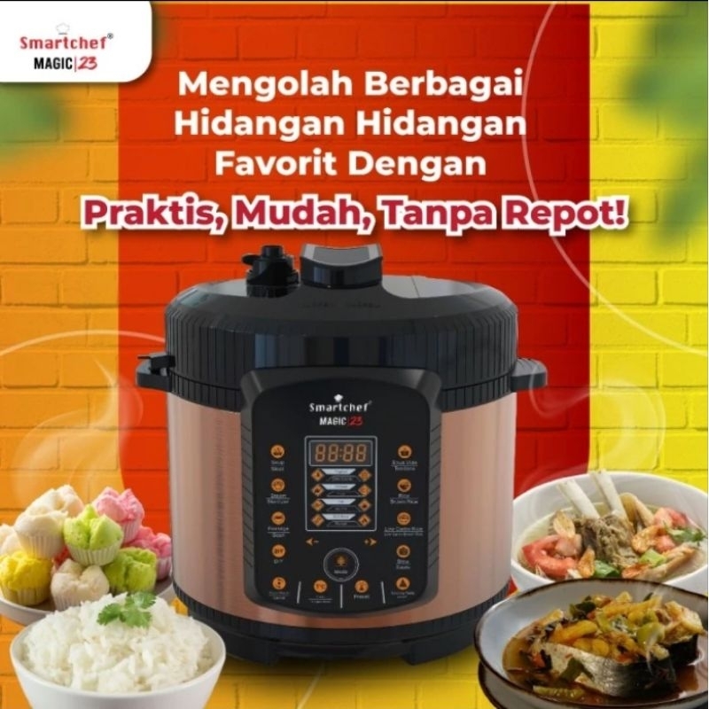 Jual SMART CHEF Rice Cooker Low Carbo Pressure | Shopee Indonesia