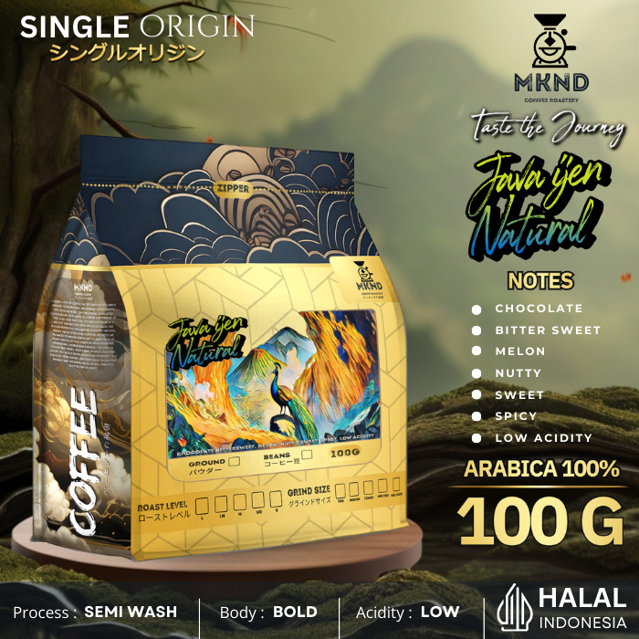 Jual KOPI ARABIKA JAVA IJEN NATURAL 100 GRAM GRADE 1 MKND COFFEE ...