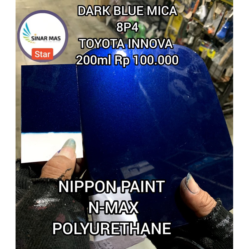 Jual Cat DARK BLUE MICA 8P4 TOYOTA INNOVA cat mobil cat PU cat Nippon ...