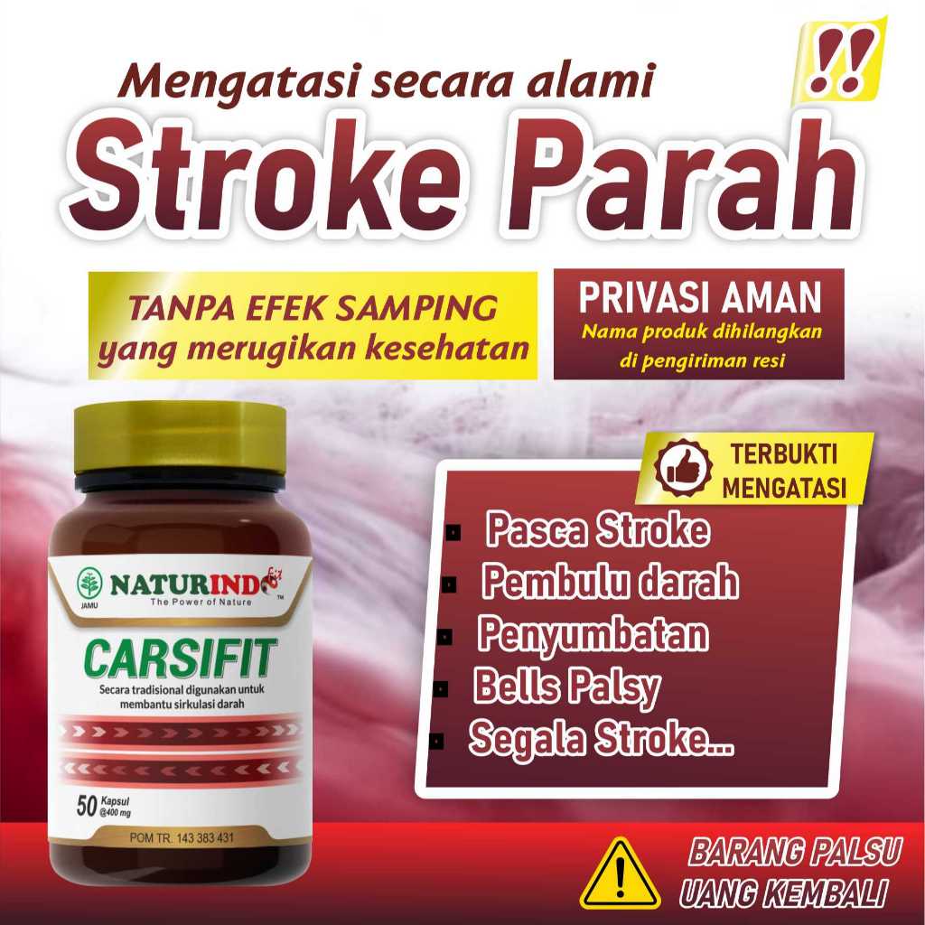 Jual Obat Stroke Berat Kaki Mengecil Struk Ringan Lumpuh Sebelah Kiri ...