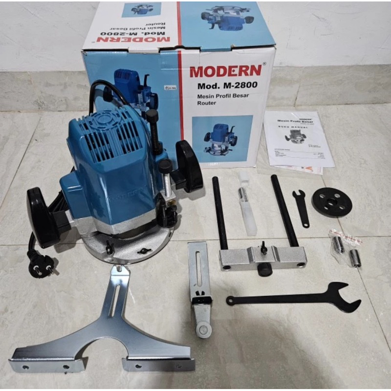 Jual Mesin Profil Kayu Besar MODERN M-2800 Router 12mm | Shopee Indonesia