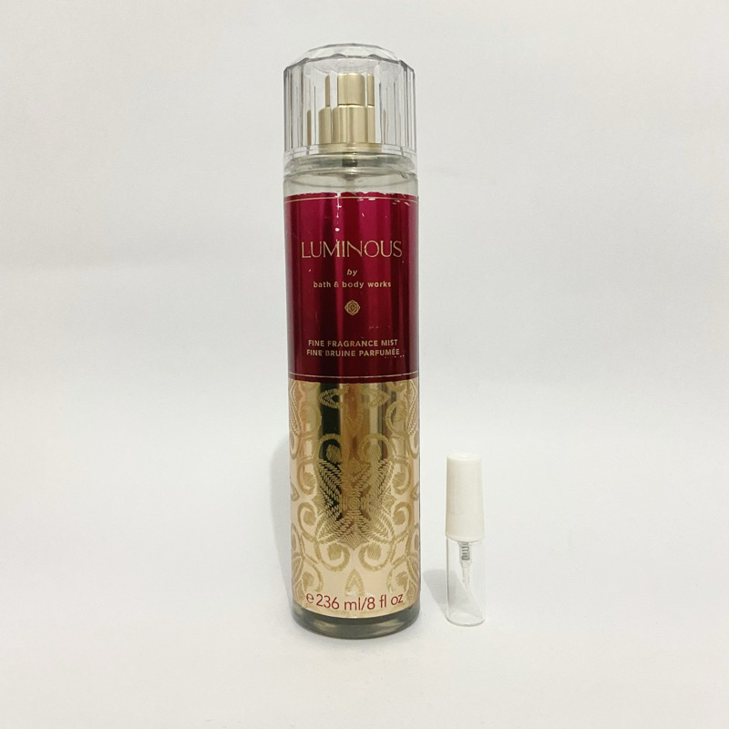 Jual bath and body works bbw luminous body mist sample size | Shopee ...