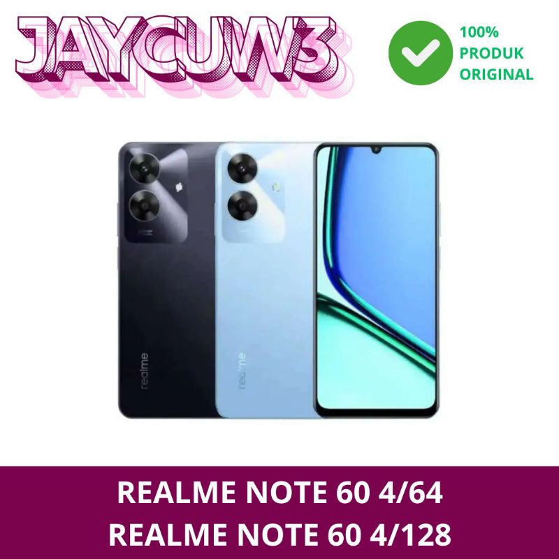 Jual realme note 60 4/64 6/128 resmi | Shopee Indonesia