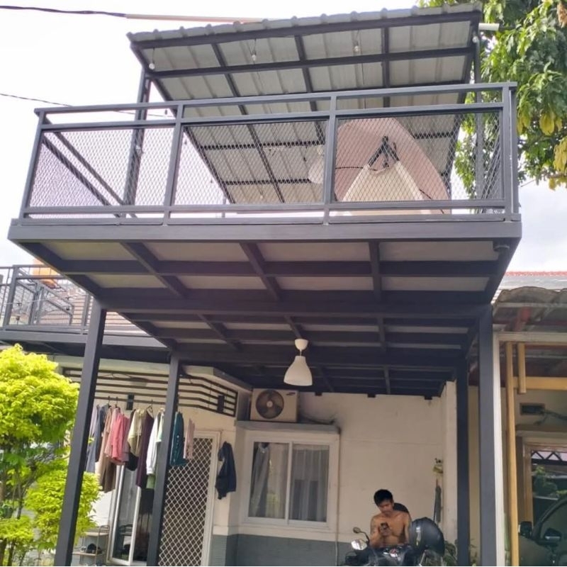 Jual dak besi kalsifloor mezzanine besi outdoor | Shopee Indonesia
