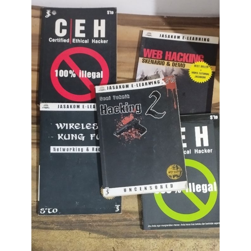 Jual Buku Langka Hacker Terbitan Jasakom Original Preloved Teknik ...