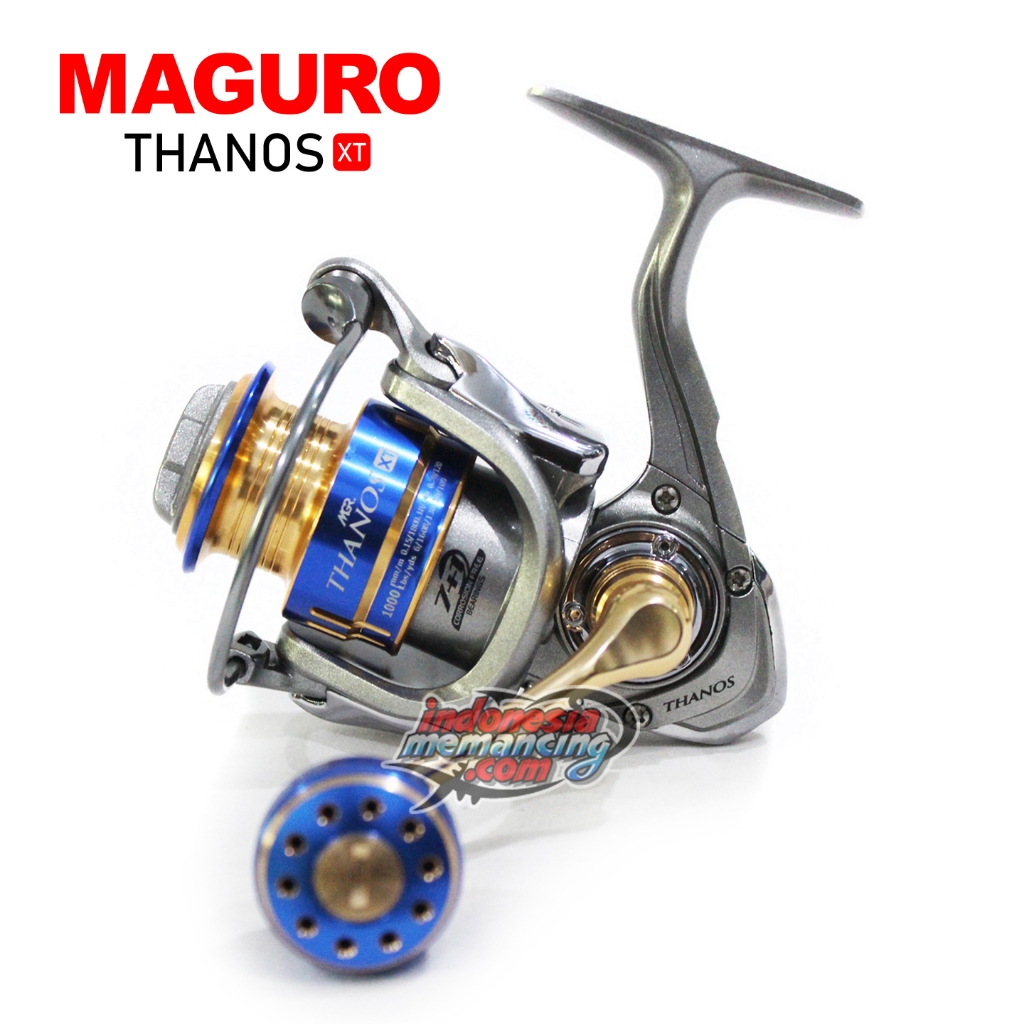 Jual Reel MAGURO THANOS XT | Power Handle | 1000 s/d 8000 | Spinning | Sungai Muara Laut Kolam ...